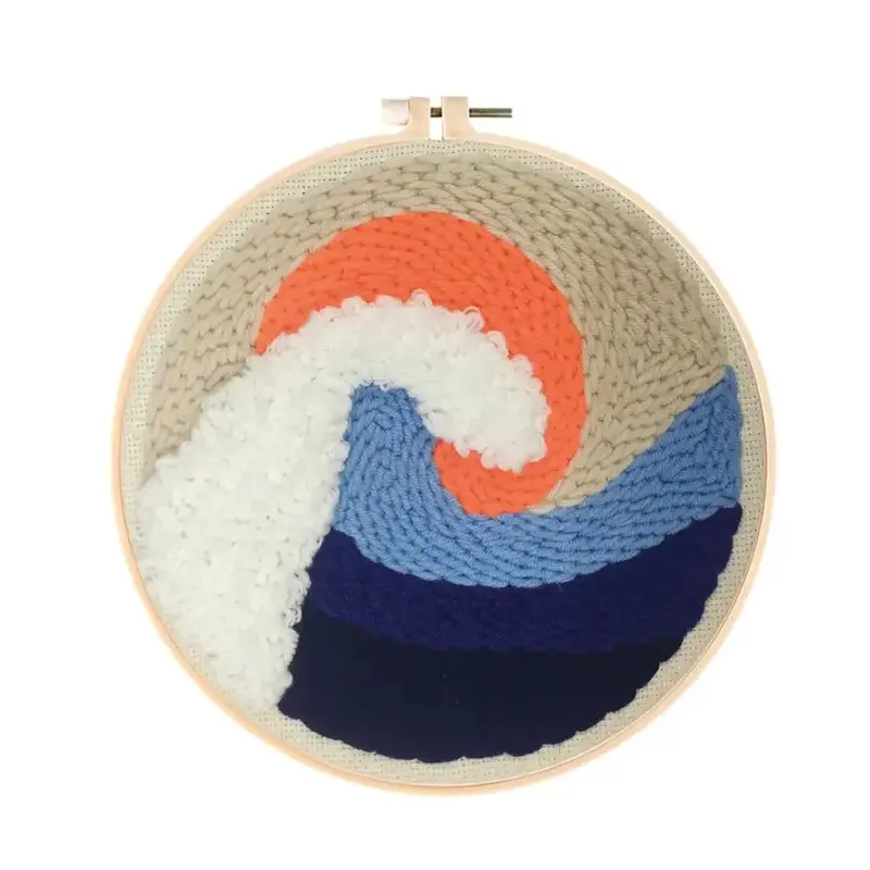 Sunset Wave Punch Needle Kit – Tuft Crowd